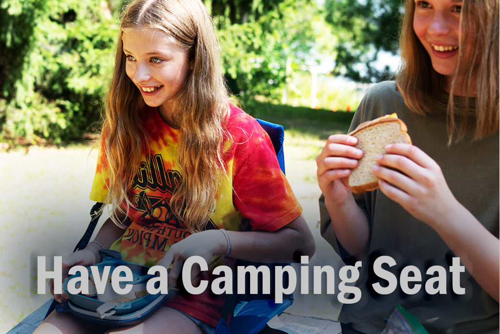 Summer Comfort in the Sit Anywhere Camping Chair