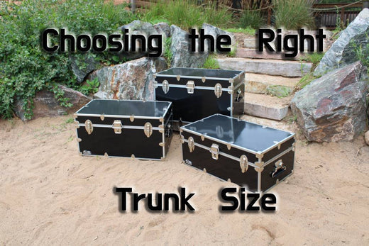What Size Footlocker Trunk for Summer Camp?