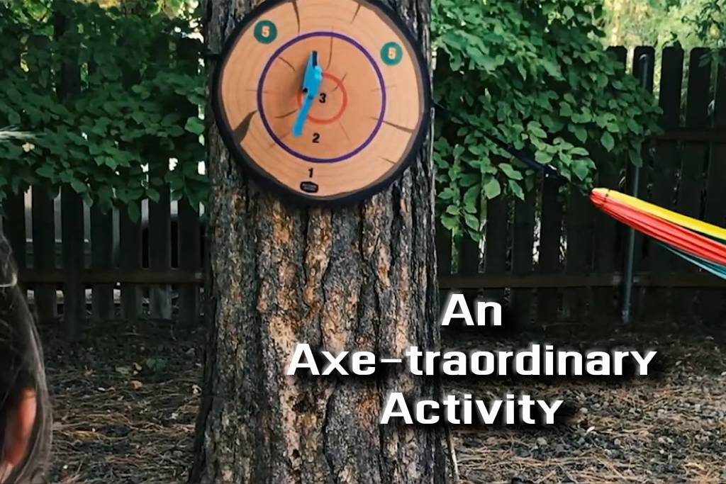 Find Your Inner Frontiersman by Axe-Throwing at Camp