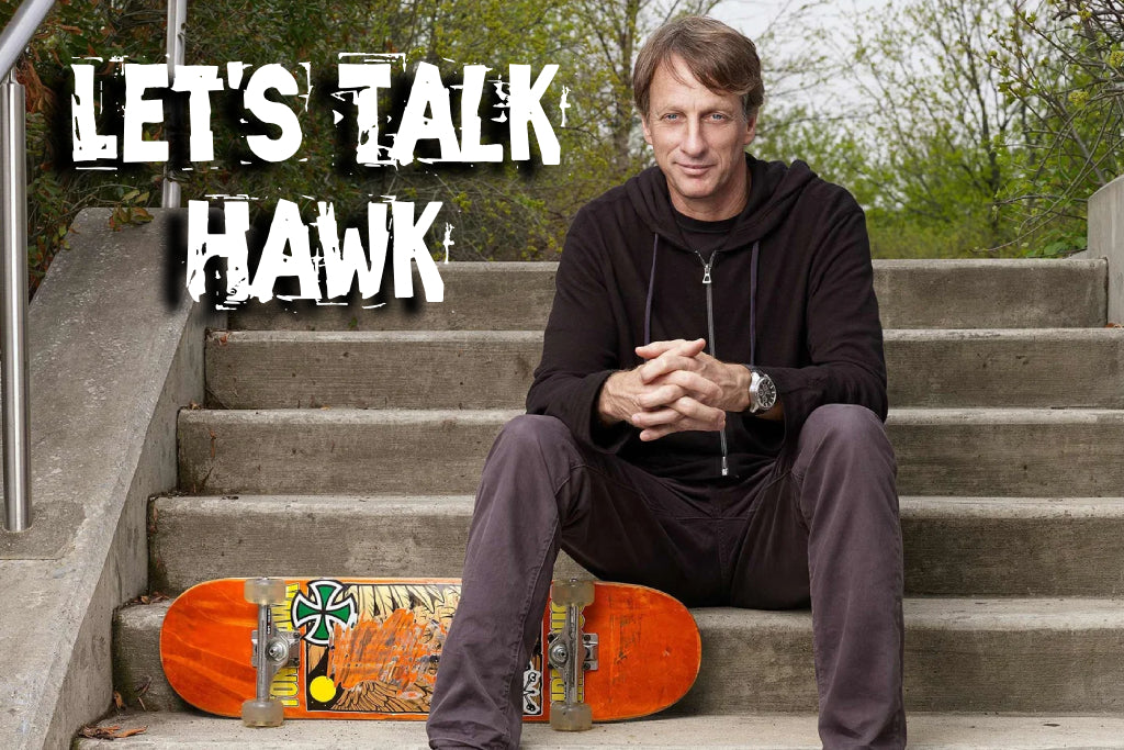Skateboarding Icon Tony Hawk at Skate Camp