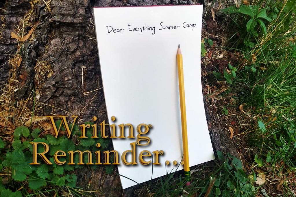 Remember to Write!