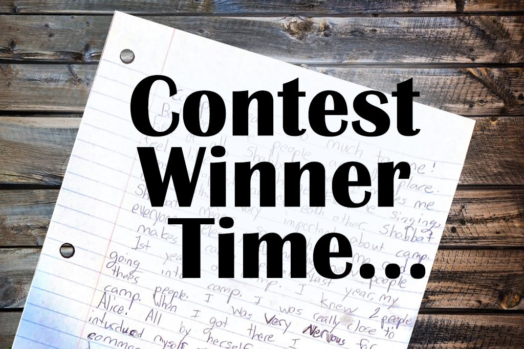 Our First Camp Story Contest Winner...